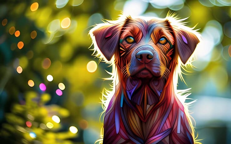 Dog AI Art (Digitally Generated Dog Graphics) √ DOGICA®