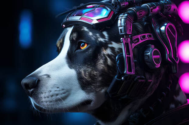 Dog AI Art (Digitally Generated Dog Graphics) √ DOGICA®
